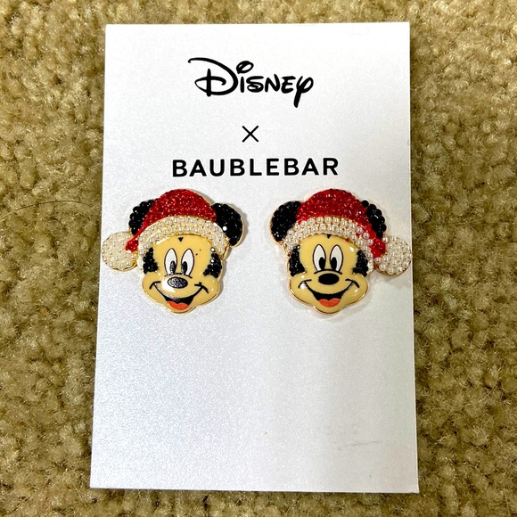 BaubleBar | Jewelry | New Baublebar Disney Mickey Mouse Shimmery Enamel ...